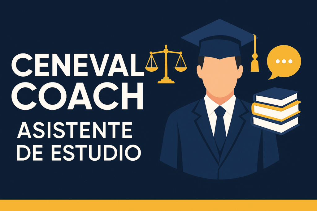 CENEVAL Coach – Asistente de Estudio para el EGEL-DERE (Derecho)