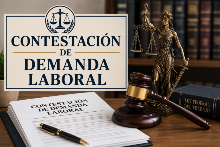 CONTESTACIÓN DE DEMANDA LABORAL